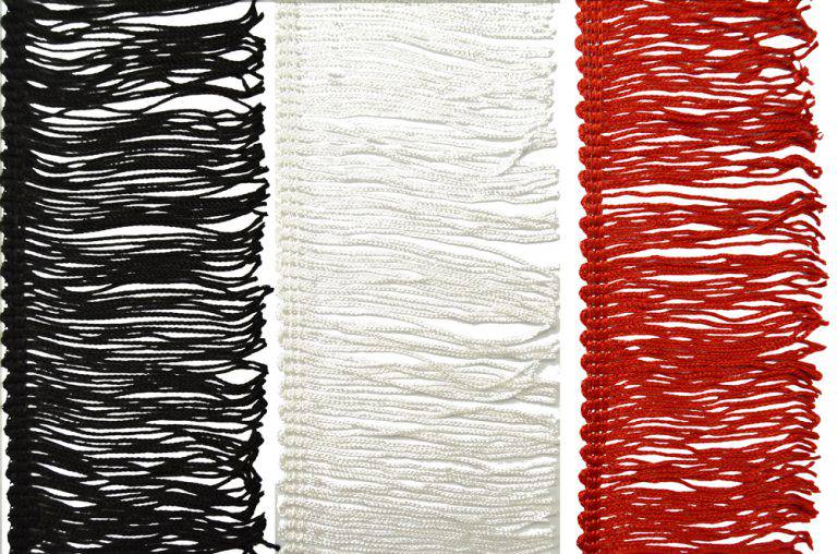Kung Fu Sash w/Fringe (4 in x 120 in) (Style BS-02) | Jonie Uniforms